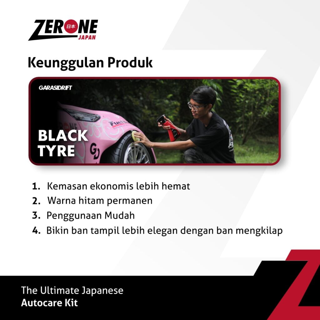 Zerone Black Tyre - Zerone Japan