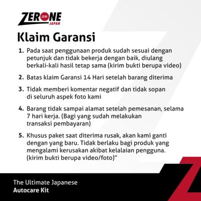 Zerone Black Tyre - Zerone Japan