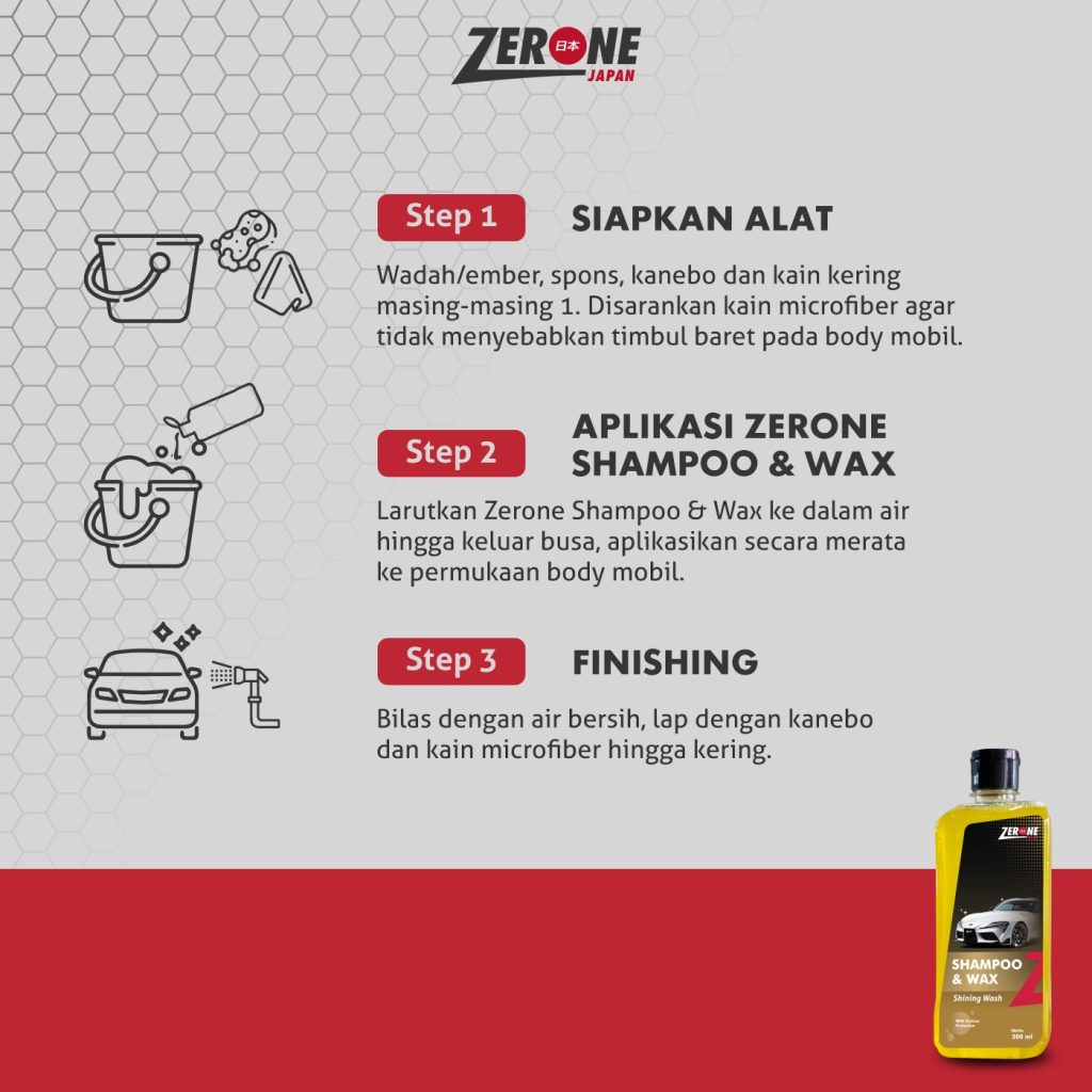 Zerone Travel Pack 2nd Edition - Paket Perawatan Kendaraan - Zerone Japan